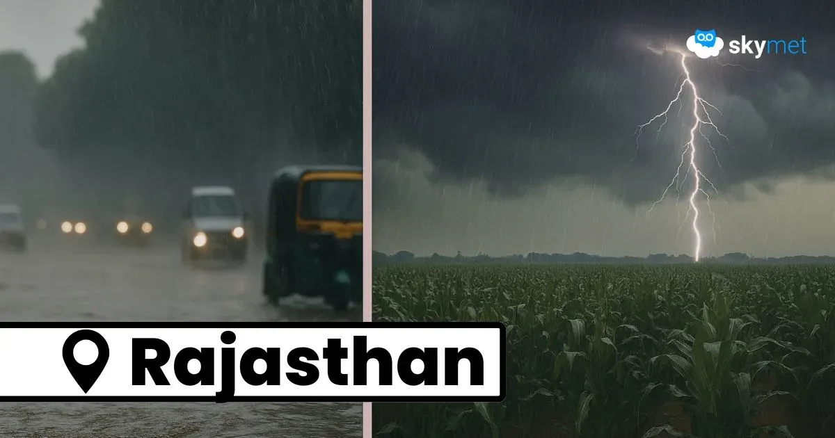 Rajasthan Weather Update: Widespread Rainfall Revives Crops, Flood Risk Looms in Eastern and ...